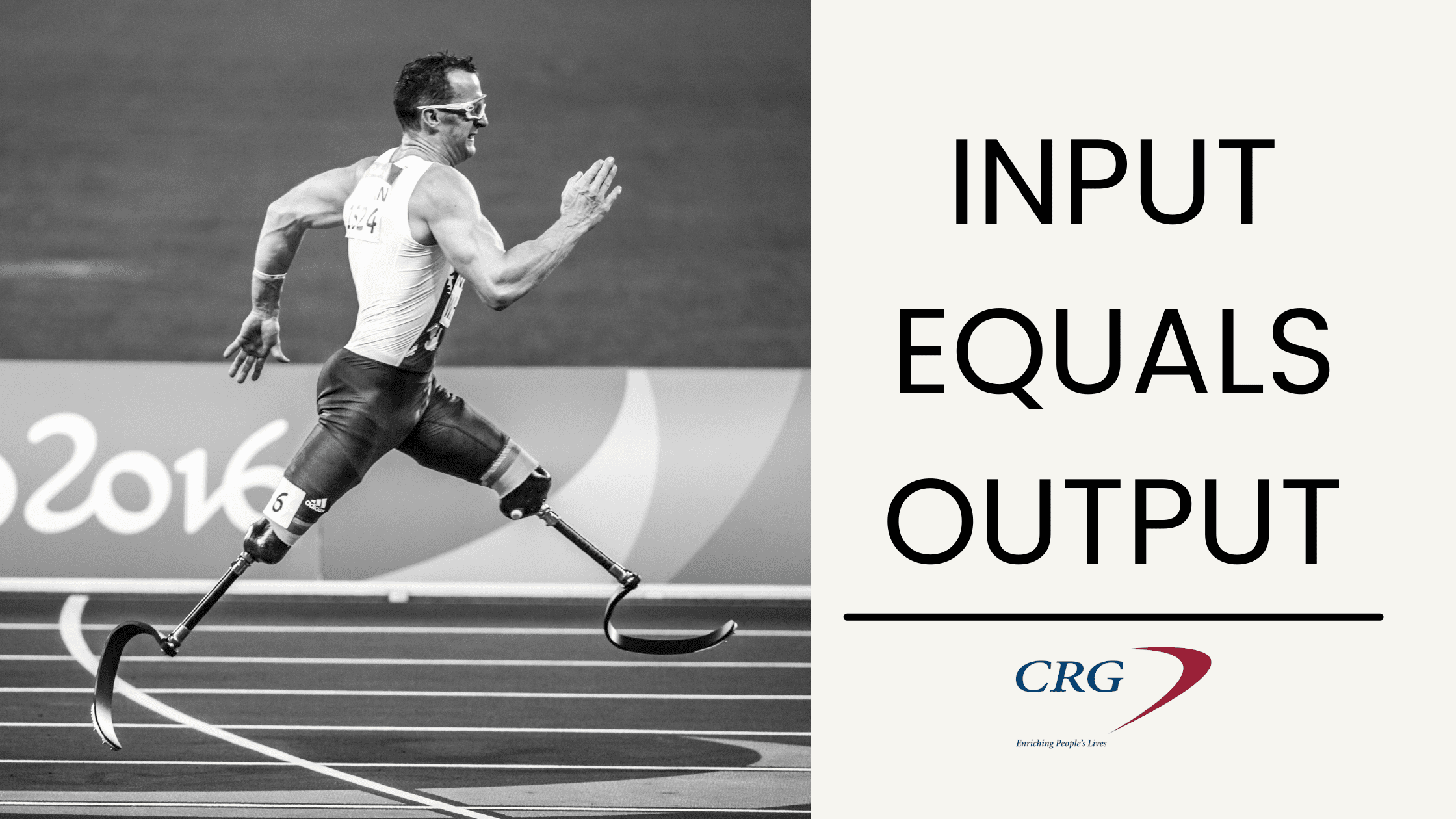 Input Equals Output | CRG - Consulting Resource Group